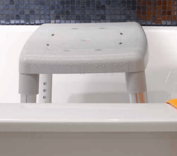 Smart Rectangular Shower Stool by Etac