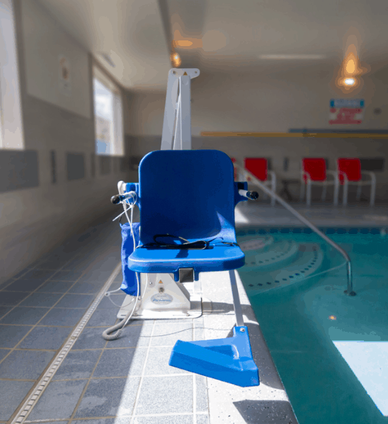 Aqua Creek Admiral Electric Pool Lift ADA Comp. | Wheelchair Liberty
