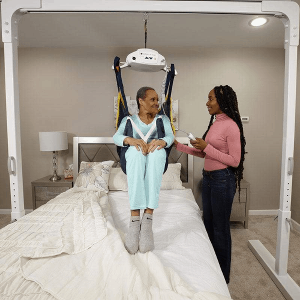 Castor Free Standing Track P-440 Portable Ceiling Lift by Handicare ...