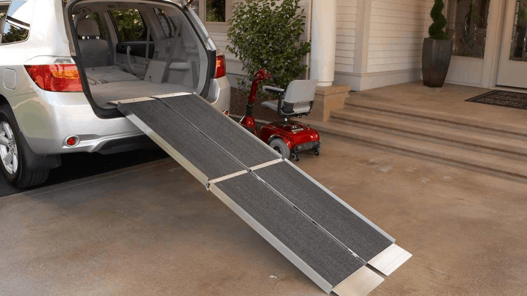 SUITCASE® Trifold Portable Folding Ramps by EZ-ACCESS® From Wheelchair ...
