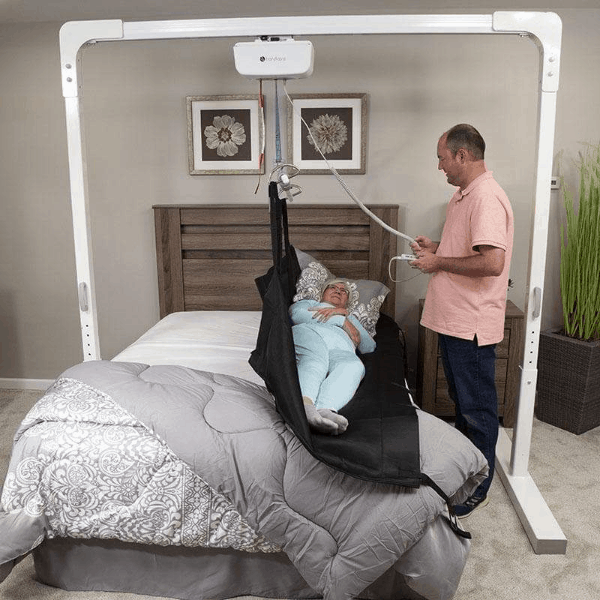 Castor Free Standing Track P-440 Portable Ceiling Lift by Handicare ...